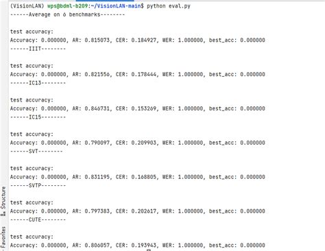 关于eval py · issue 15 · wangyuxin87 visionlan · github