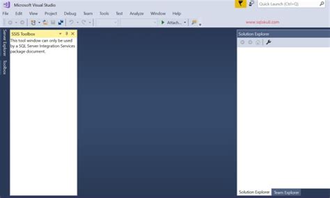 Create A New Ssis Project Sql Bi Tutorials