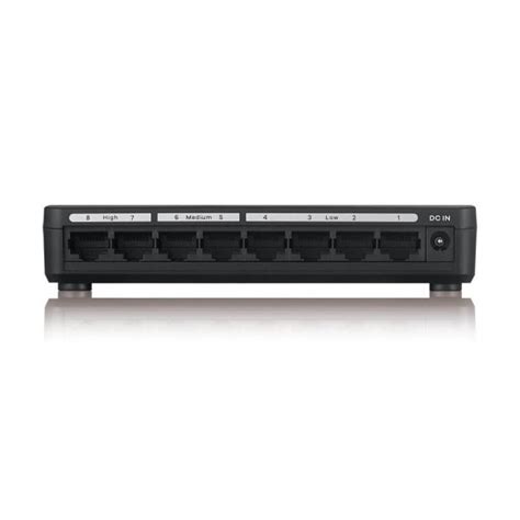 Zyxel 8 Port Gigabit Ethernet Switch With Qos Gs 108sv2 Αγοράστε Online στην