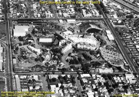 Aerial View Of The Columbia Ranch In The Early 1960s You Can See The