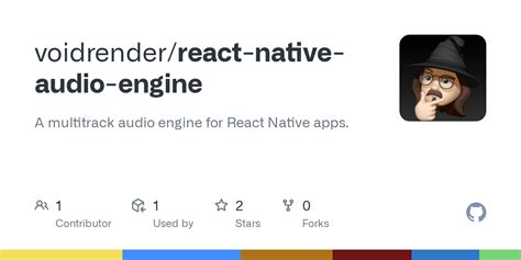 GitHub Voidrender React Native Audio Engine A Multitrack Audio Engine For React Native Apps