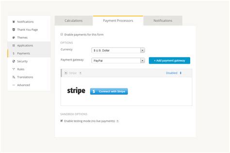 Stripe Payment Forms Builder Features 123 Form Builder