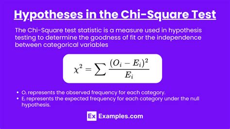 Chi Square Test Uses Chi Square Test Statistic Owon