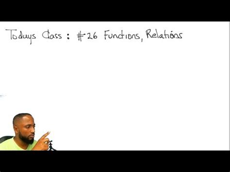 Maths Relations And Functions Public Class YouTube