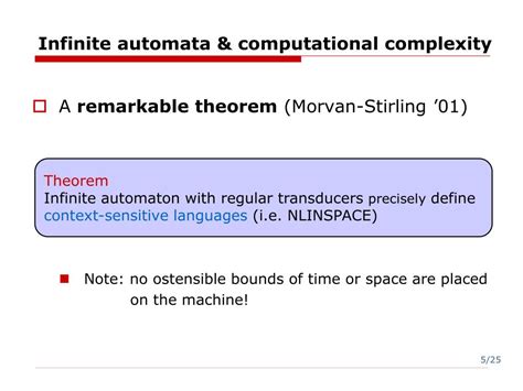 Ppt An Infinite Automaton Characterization Of Double Exponential Time