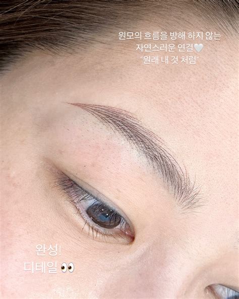 브로딧 대표원장 송준영 용인눈썹문신 동백눈썹문신 헤어스트록 브라운아이라인 입술문신 전체적으로 부족한 모량 눈썹 숱 많았으면 어땠을까 이 고객님 이미지와