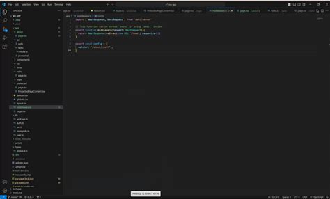 Reactjs Nextjs 14x Middlewarets Not Triggering Stack Overflow
