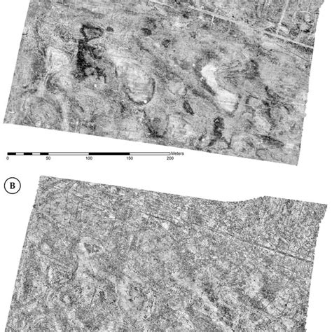 a conventional gpr amplitude map after hilbert transformation of the