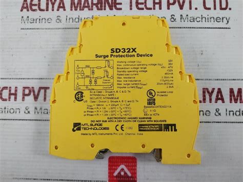 Mtl Sd32x Surge Protection For Data And Signal Application 32v Aeliya Marine Tech