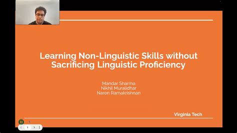 Underline Learning Non Linguistic Skills Without Sacrificing Linguistic Proficiency