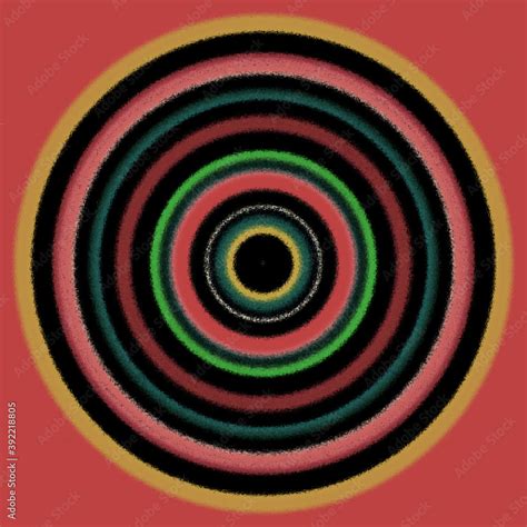 geometry circular abstract background for design artwork stock