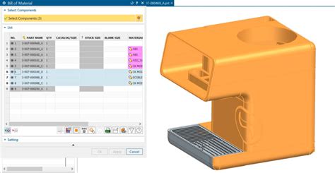 Nx Tips And Tricks Assemblies Re Defining The Bom Structure