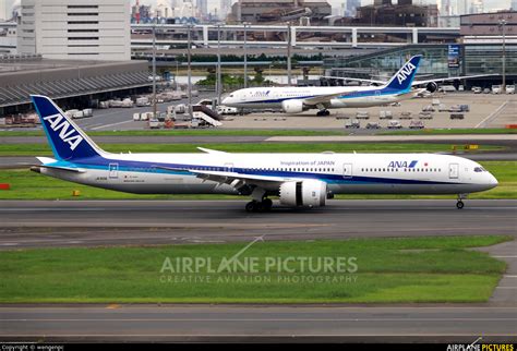 Ana All Nippon Airways Boeing 787 10 Dreamliner Ja901a At Tokyo
