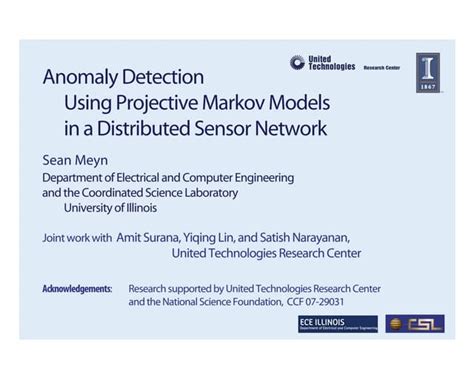 Anomaly Detection Using Projective Markov Models Pdf Technology