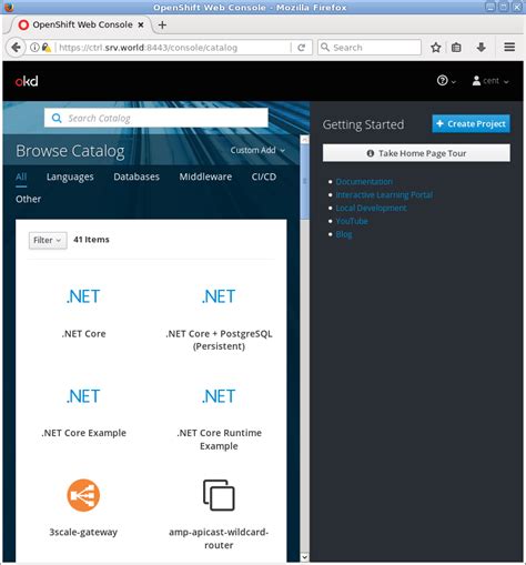 Centos 7 Openshiftokd 310 Add User Accounts Server World