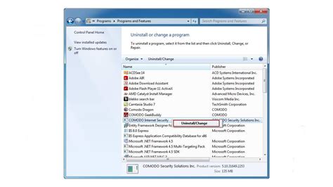 How To Uninstall Comodo Internet Security Citizenside