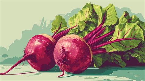 Premium Photo Beetroot Vector Illustration Beetroot Vector