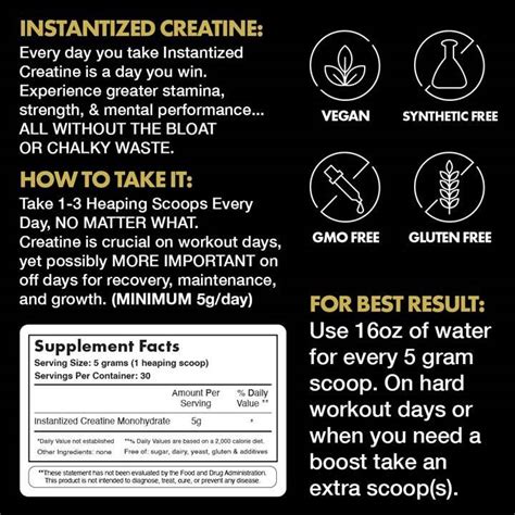 Instantized Creatine Live Gains In Bulk