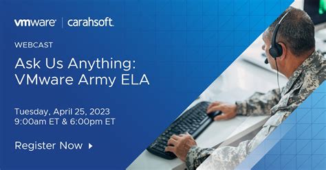 Carahsoft On Linkedin Ask Us Anything Vmware Army Ela