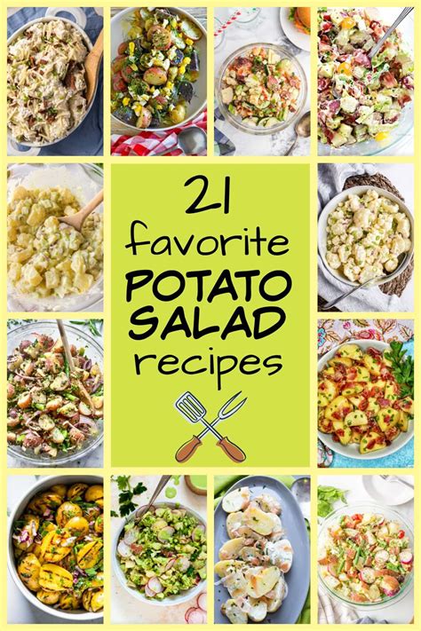 21 Favorite Potato Salad Recipes Collection On Potatoe