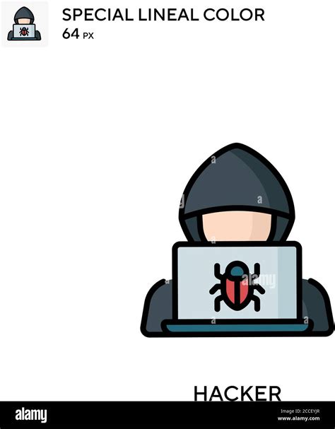 Hacker Special Lineal Color Icon Illustration Symbol Design Template For Web Mobile Ui Element