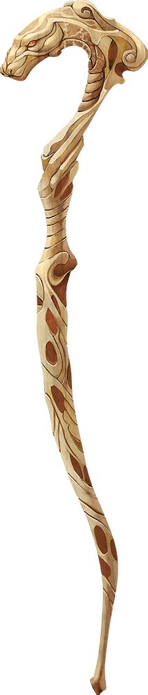 Staff Of The Python Magic Items Dandd Beyond