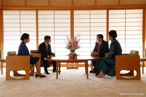 УИХ ын дарга Г Занданшатар Япон Улсын Цог Жавхлант Эзэн Хаан Нарүхито д бараалхлаа Isee Mn