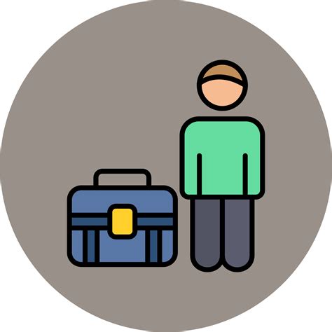 Passanger Vector Icon 22095129 Vector Art At Vecteezy