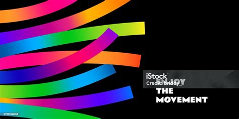 색상 리본이 있는 추상적인 배경입니다 벡터 그라디언트 선 패턴입니다 3d 디자인 요소 재미있는 물결 모양의 동적 모양 3차원 형태에 대한 스톡 벡터 아트 및 기타 이미지