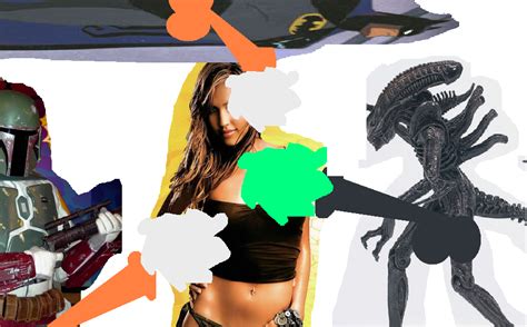 Post 112544 Alien Bartartist Batman Bobafett Crossover Dc Dcau