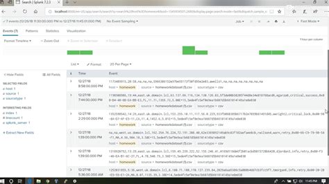 Search Mode Fields File Discovery SPLUNK YouTube