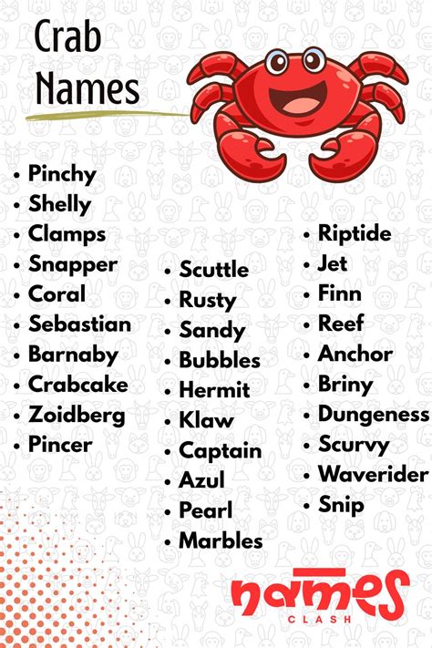 Find Best 420 Crab Names With Ai Generator Names Clash