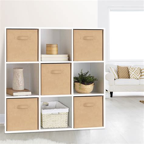 Artiss 9 Cube Display Storage Shelf White