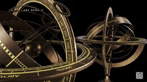 Artstation Luminous Armillary Sphere Game Assets