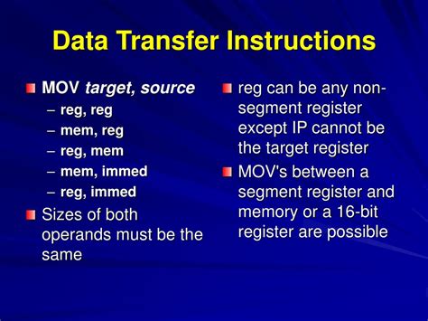 ppt introduction to 8086 assembly language powerpoint presentation