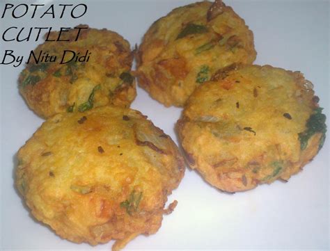 Potato Cutlets Nitu Didi