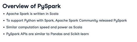 Big Data Fundamentals with PySpark