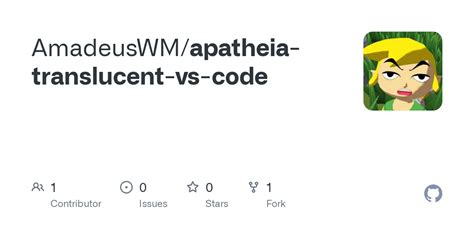 Github Amadeuswmapatheia Translucent Vs Code