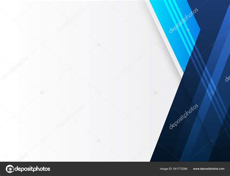 Fondo Moderno Presentación Abstracta Azul Blanco Con Concepto