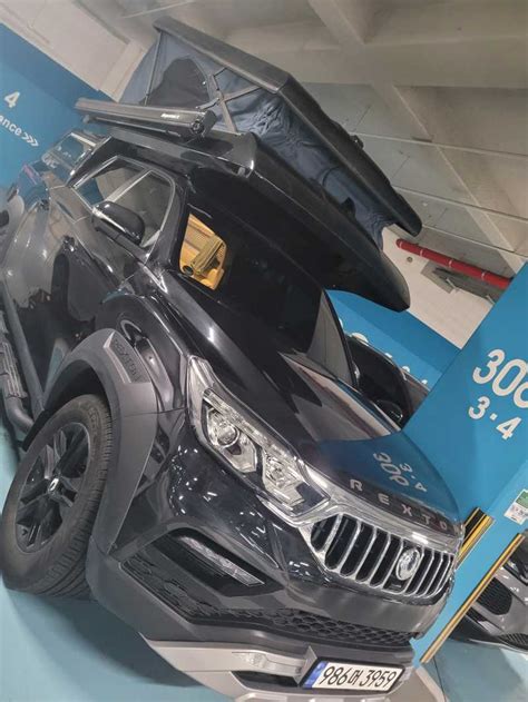 중고직거래 렉스턴칸 캠핑카