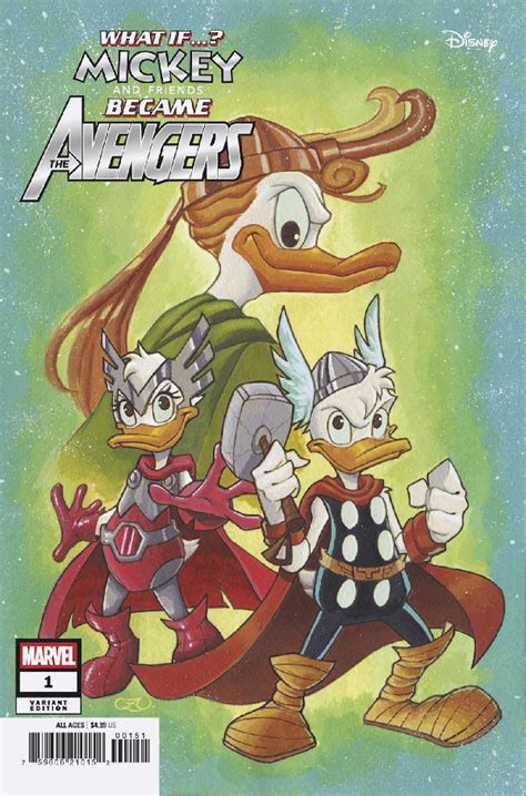 Marvel And Disney What If Mickey And Friends Became The Avengers 1