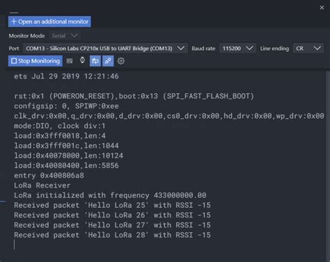 Interfacing Ra 01 Ra 02 Sx1278 Lora Modules With Esp32 Using Arduino