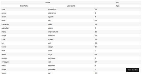 React Table Fixed Header Vertical Scroll Forked Codesandbox