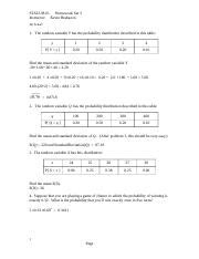Stats Hw 3 Docx STAT UB 01 Homework Set 3 Instructor Kevin Brabazon Ali Scharf 1 The Random