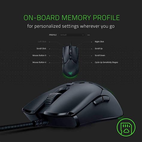 Razer Viper Mini Wired Usb Gaming Mouse Pcstudio