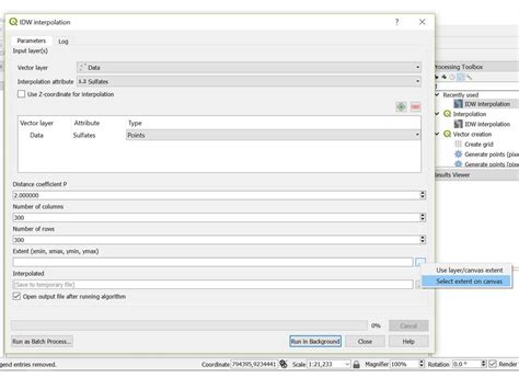 How To Visualize Water Quality Data In Qgis 3 From Points To Raster To