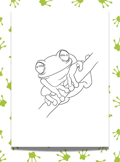 Looking For A Frog Printable Template 3 Frog Designs For Your Arts