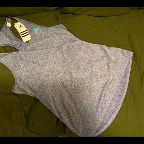 Adidas Tops Adidas Dri Fit Purple Acitive Top Poshmark