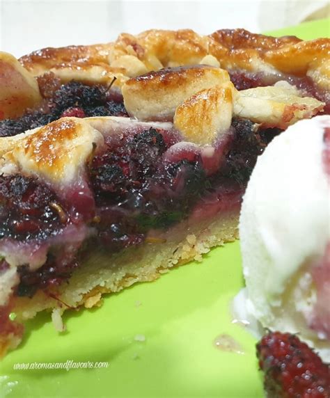 Mulberry Pie Aromas And Flavors From My Kitchen