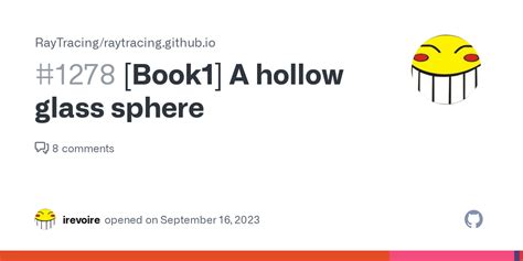 Book1 A Hollow Glass Sphere · Issue 1278 · Raytracingraytracing